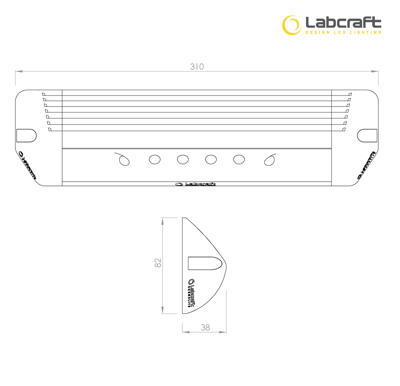 Labcraft Scenelite S16 Dimensions